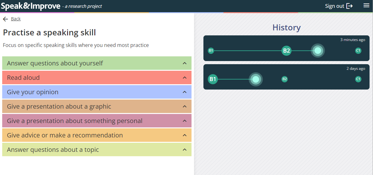 領思口說加強必備！免費口說練習神器Speak & Improve